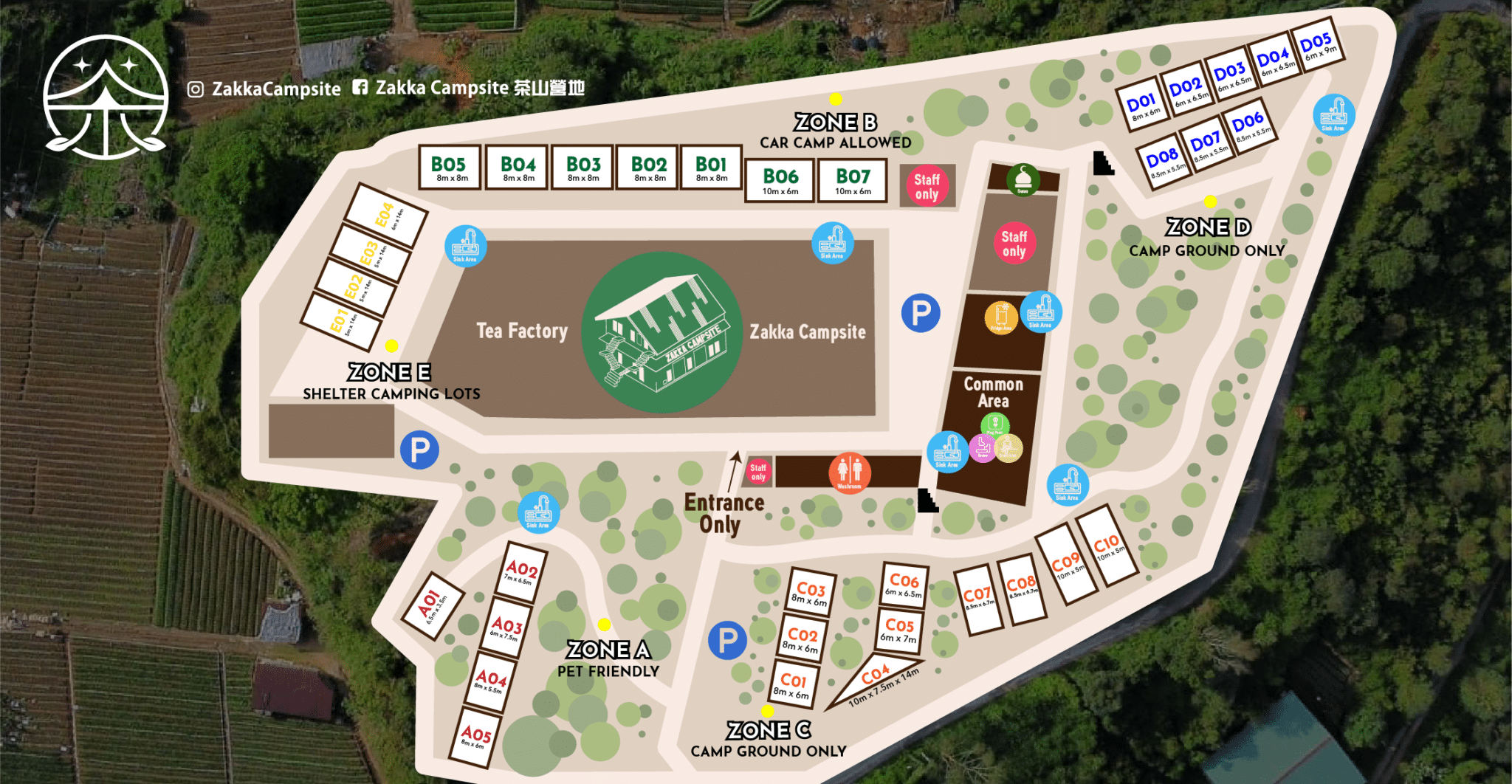 Zone D - Zakka Campsite